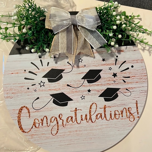 Accents | Graduation Door Hanger With Graduation Caps | Poshmark